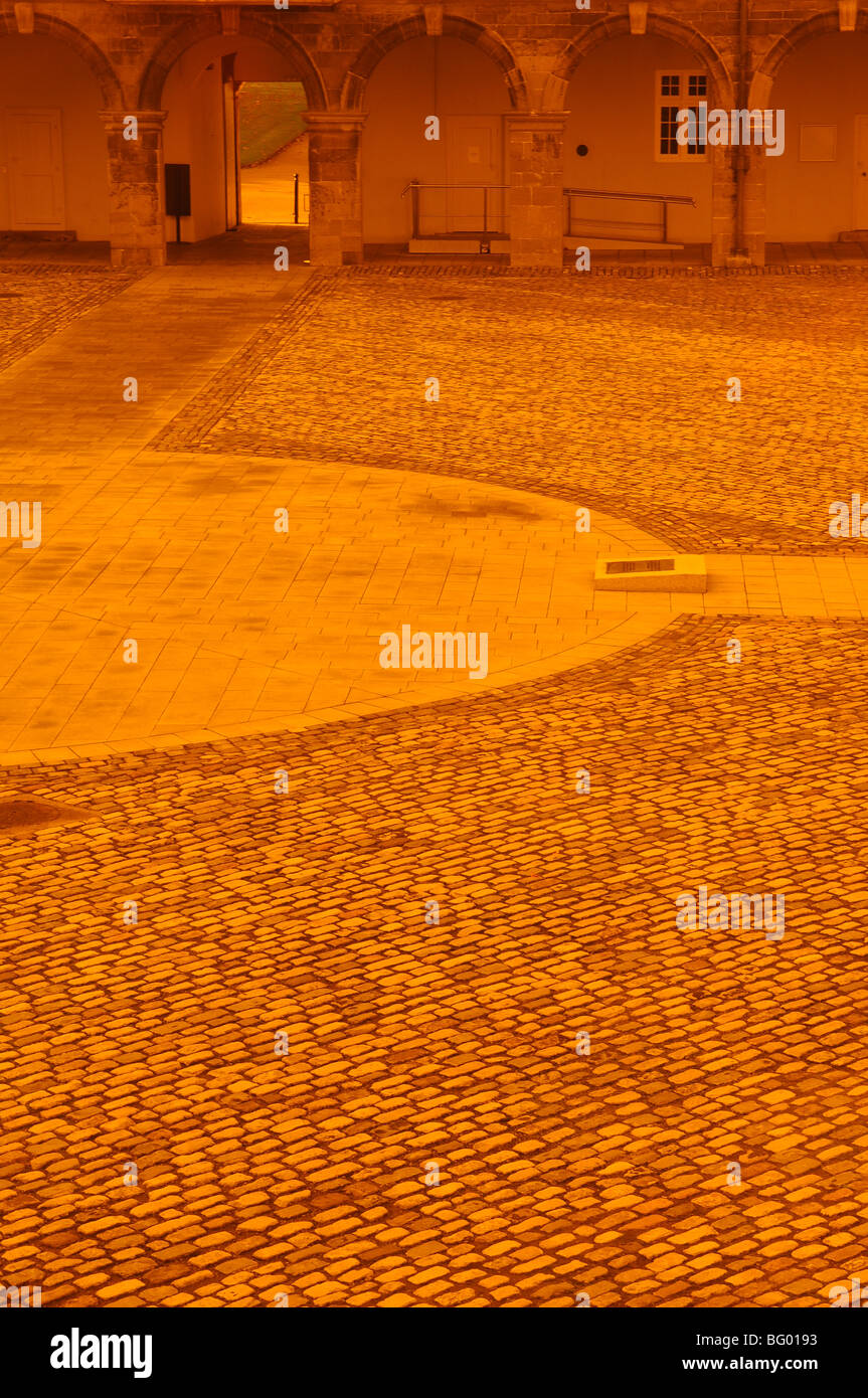 The courtyard at Irish Museum of Modern Art IMMA, The Royal Hospital ...