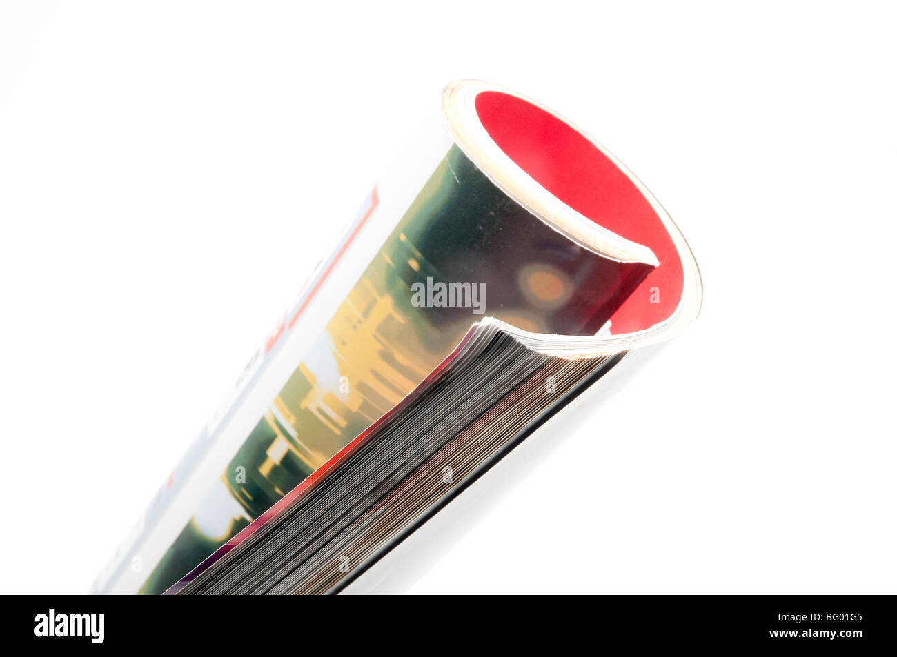 Magazine cover mockup on Cut Out Stock Images & Pictures - Alamy