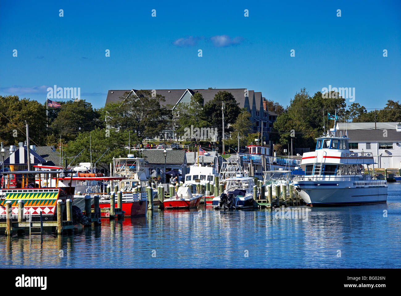 Harbor, Hyannis, Cape Cod, Massachusetts, USA Stock Photo - Alamy