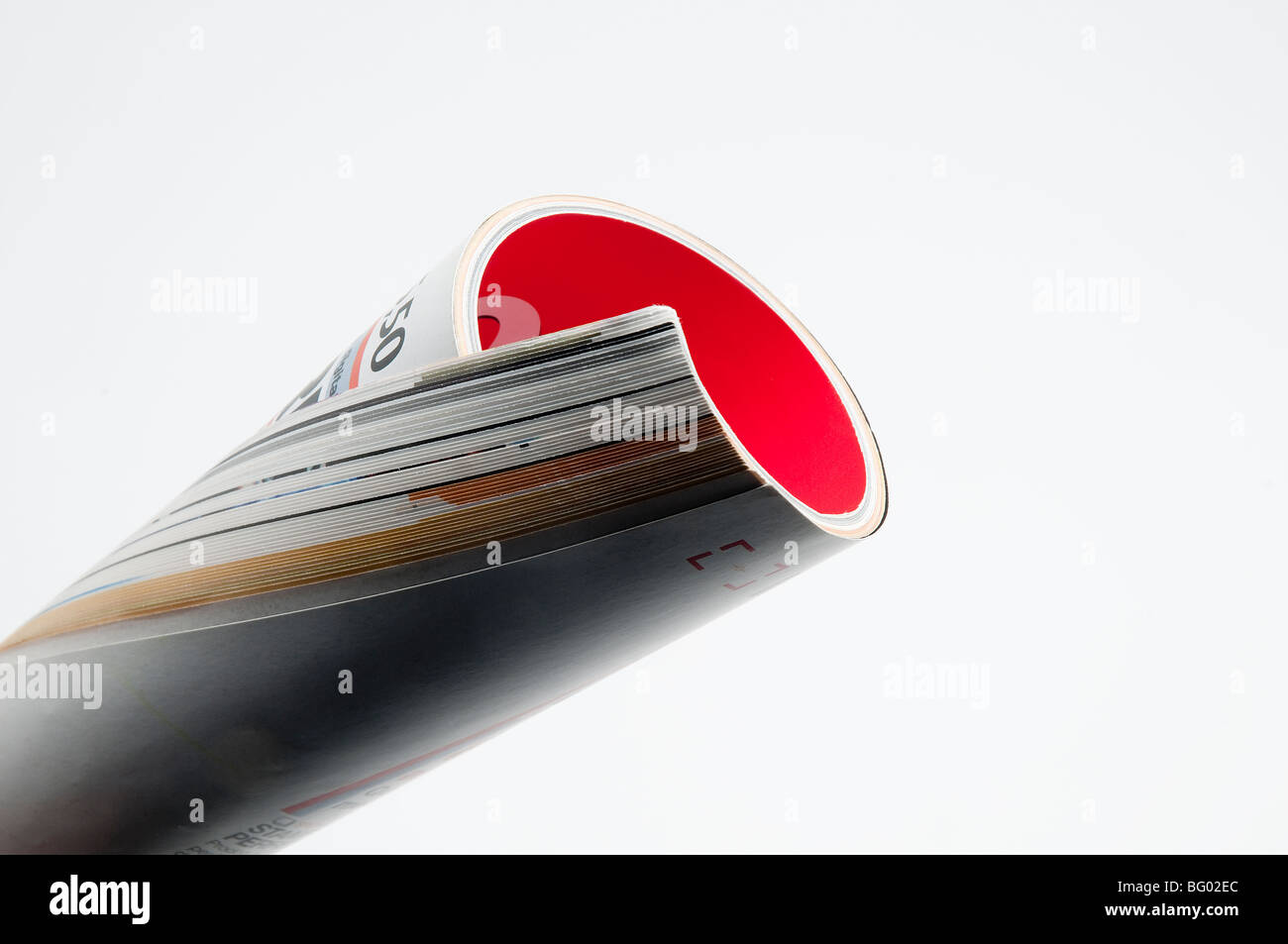 Rolled up newspaper blank hi-res stock photography and images - Alamy