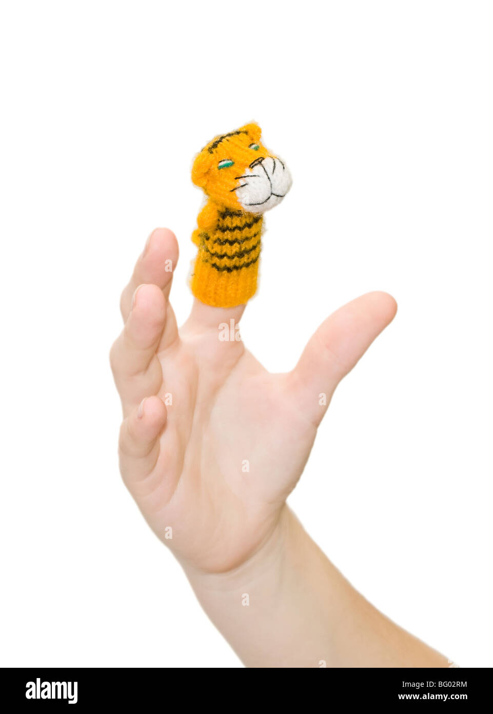 Tiger hand puppet hi-res stock photography and images - Alamy
