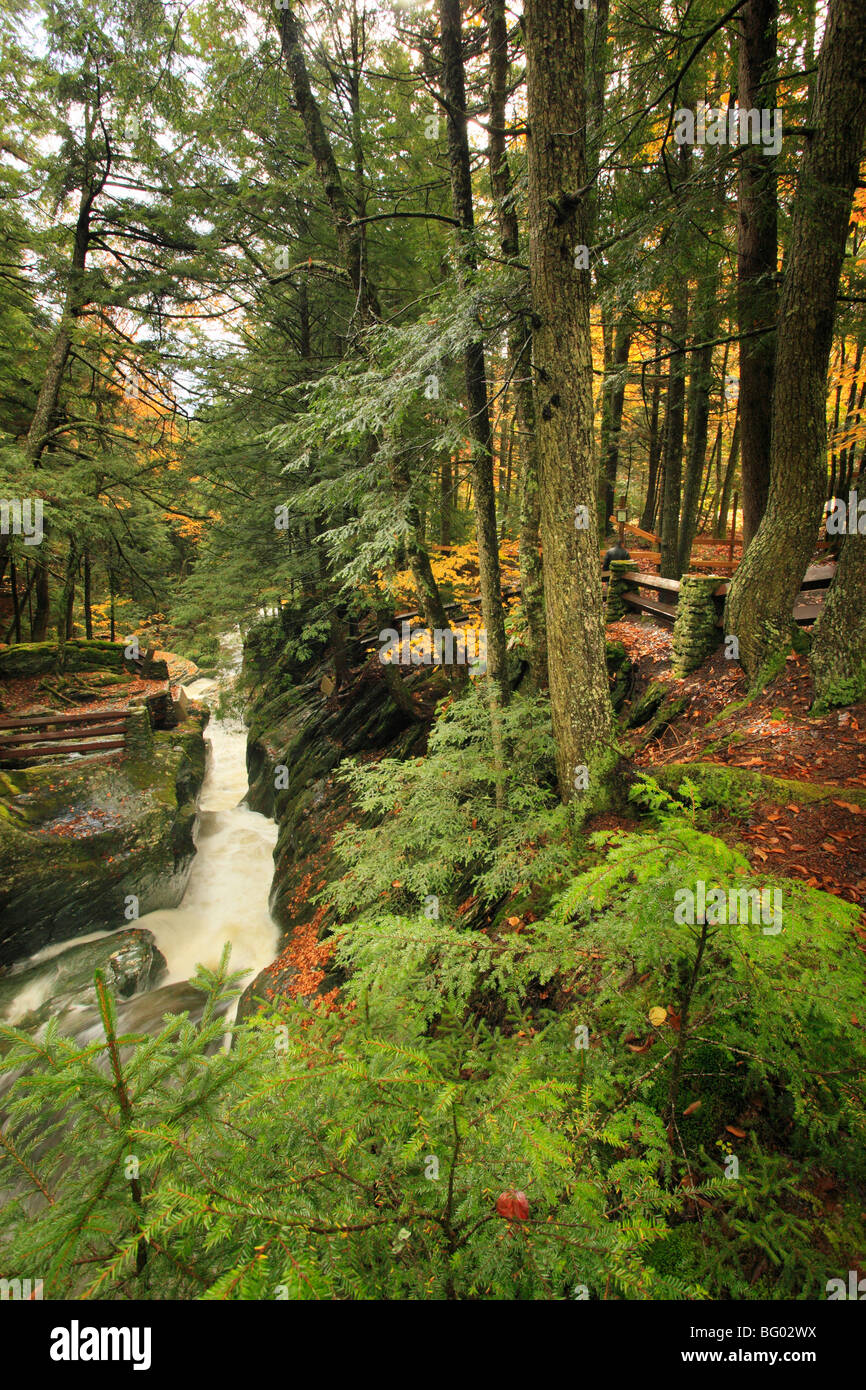 Texas Falls, Breadloaf, Vermont Stock Photo - Alamy