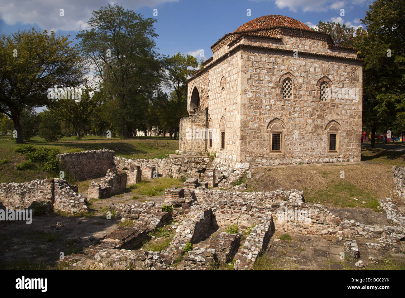 Beli Beg's mosque at Nis Fortress, Southeastern Serbia, built by Turks ...
