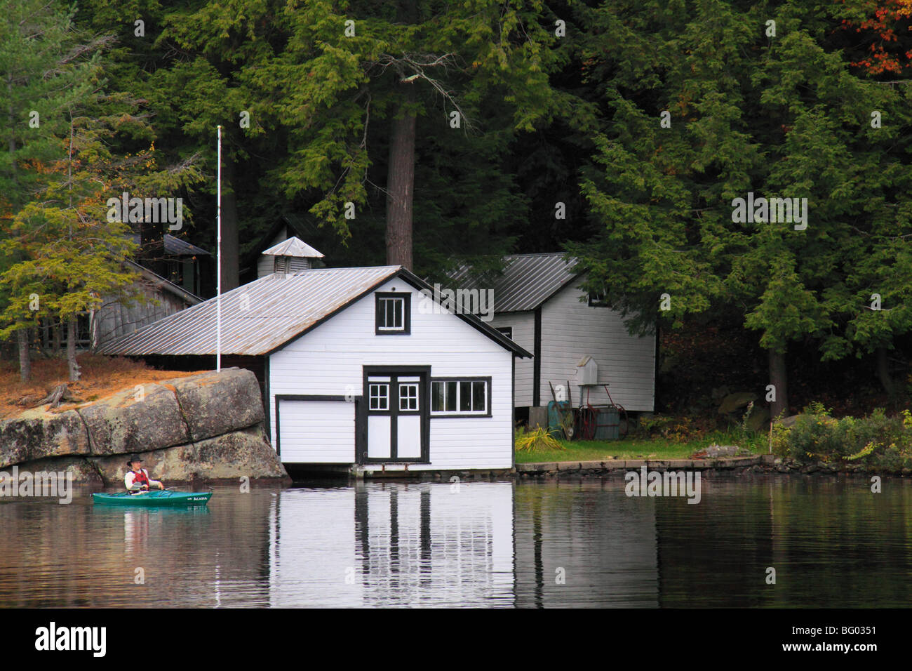 Sixth Lake, Inlet, Adirondacks, New York Stock Photo - Alamy