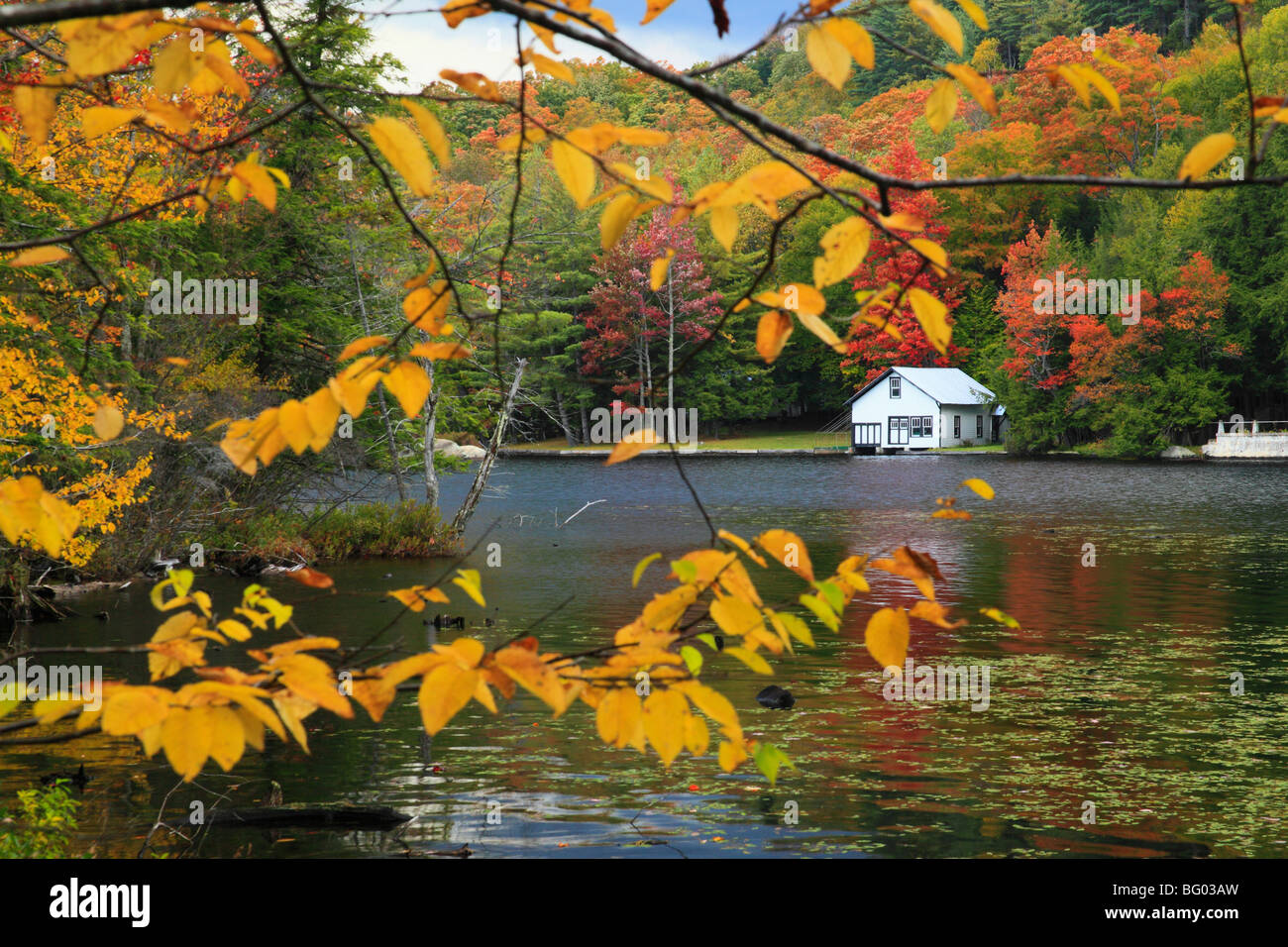 Sixth Lake, Inlet, Adirondacks, New York Stock Photo - Alamy