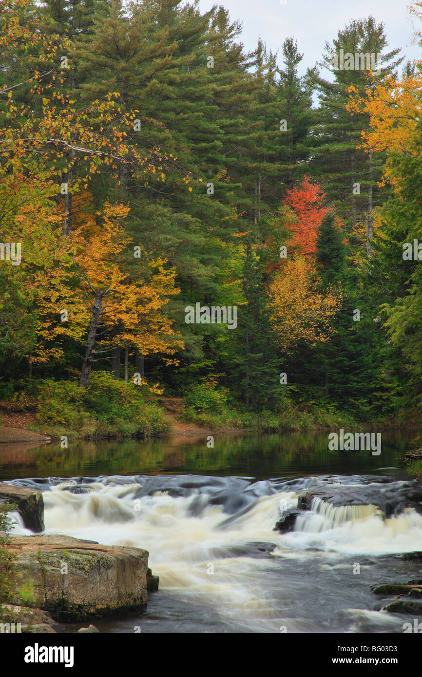 West Branch Ausable River, Lake Placid, Adirondacks, New York Stock ...