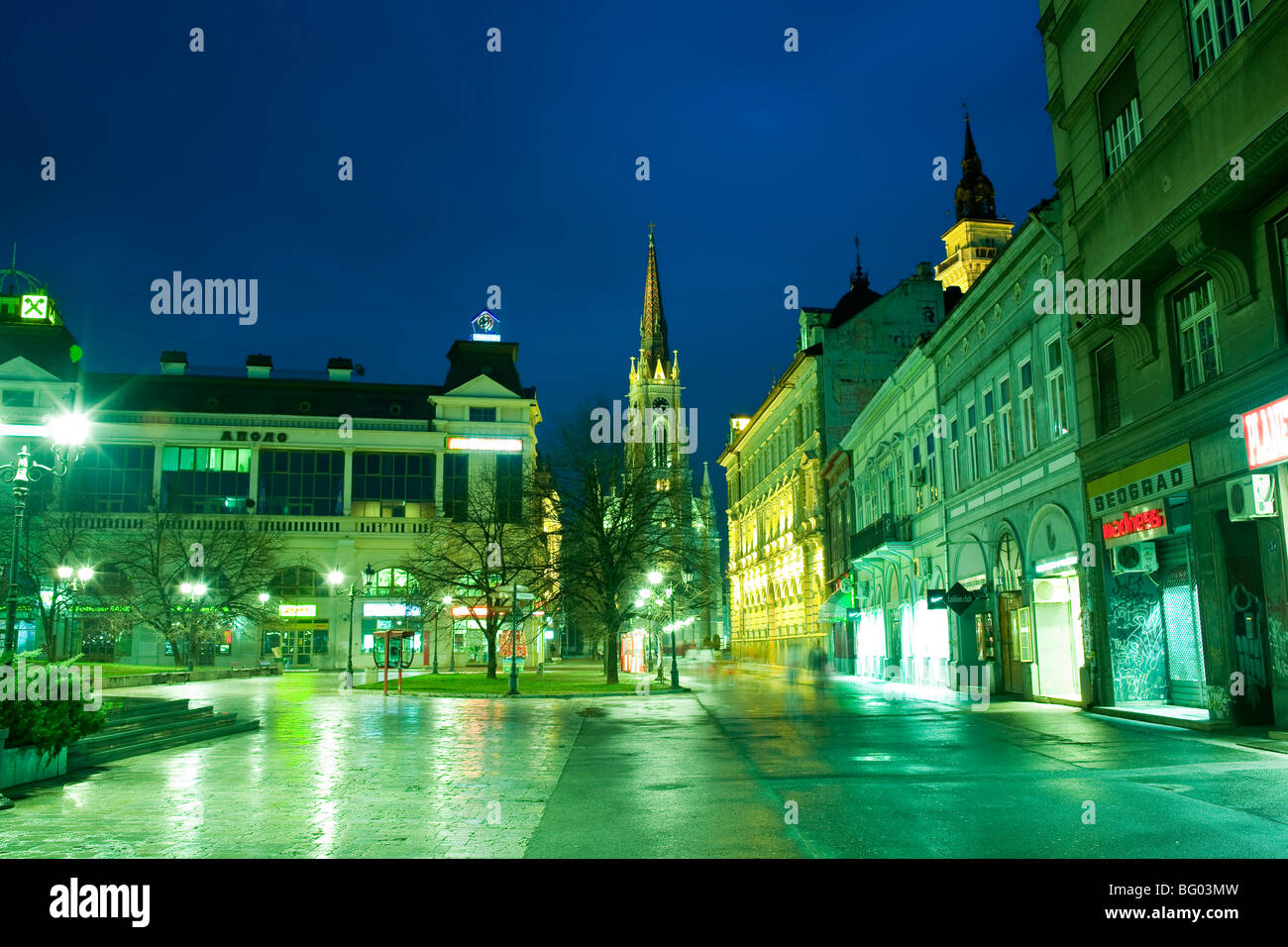 Novi sad street hi-res stock photography and images - Alamy