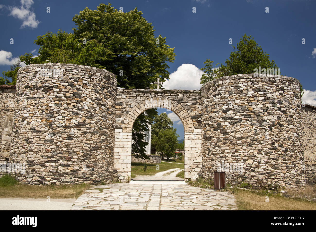 Monastery gate hi-res stock photography and images - Alamy