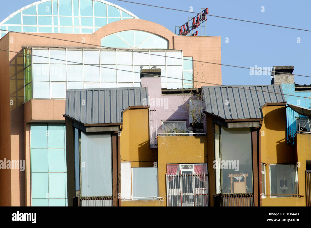 office buildings, Churchill Avenue addis ababa ethiopia Stock Photo - Alamy