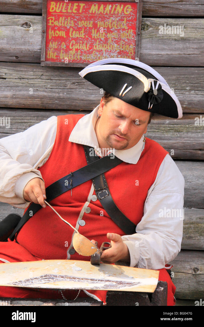 British soldier making musket ball hi-res stock photography and images ...