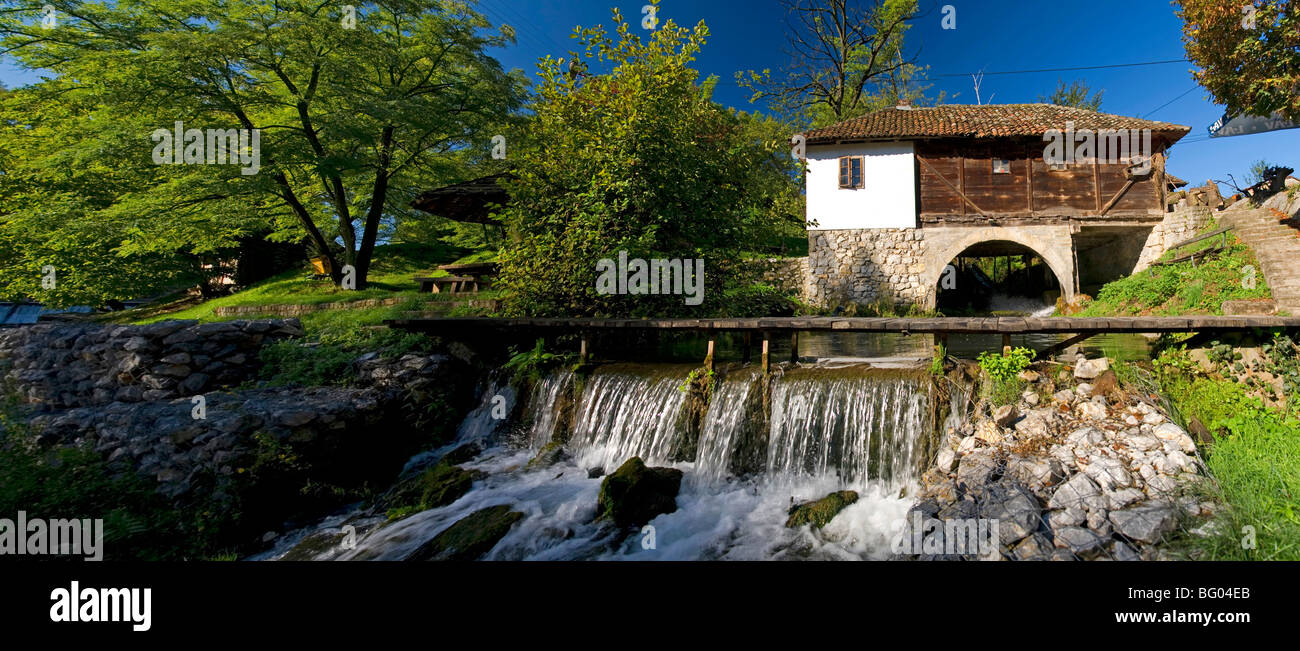 Watermill on river Gradac, Valjevo, Serbia Stock Photo - Alamy