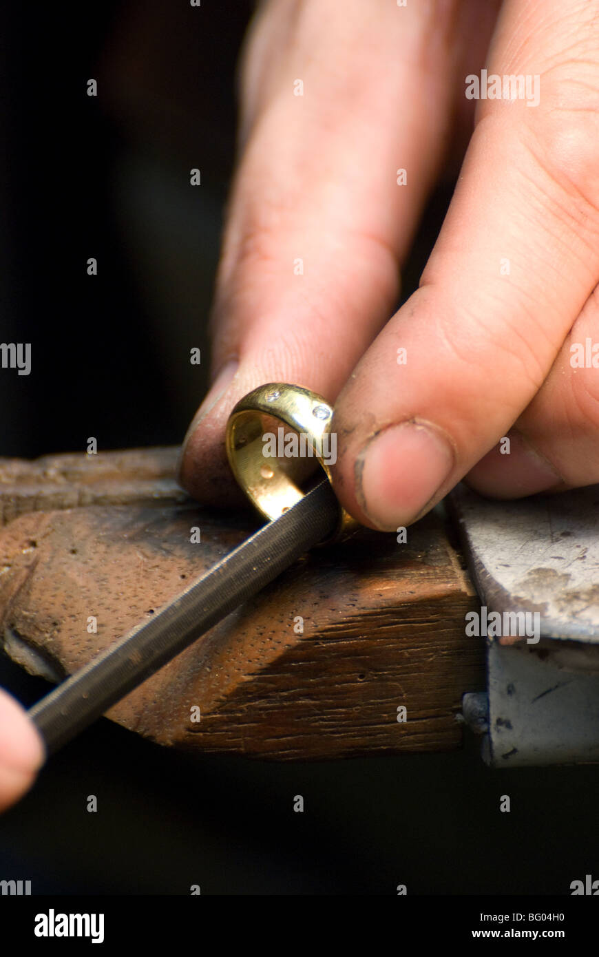Filing a ring hi-res stock photography and images - Alamy