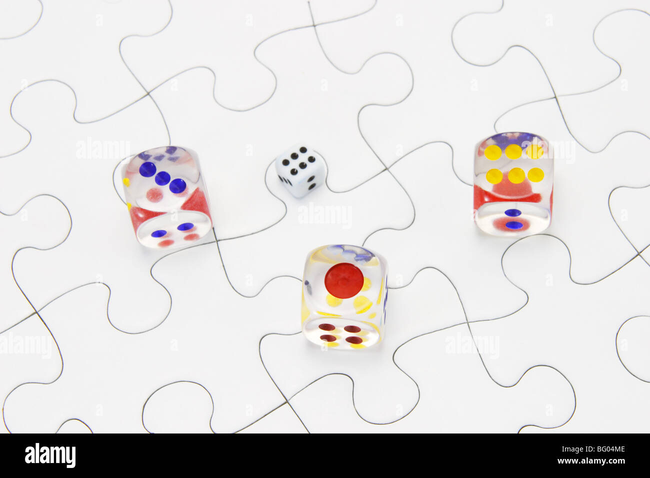 Solving problem concept puzzles hi-res stock photography and images - Alamy