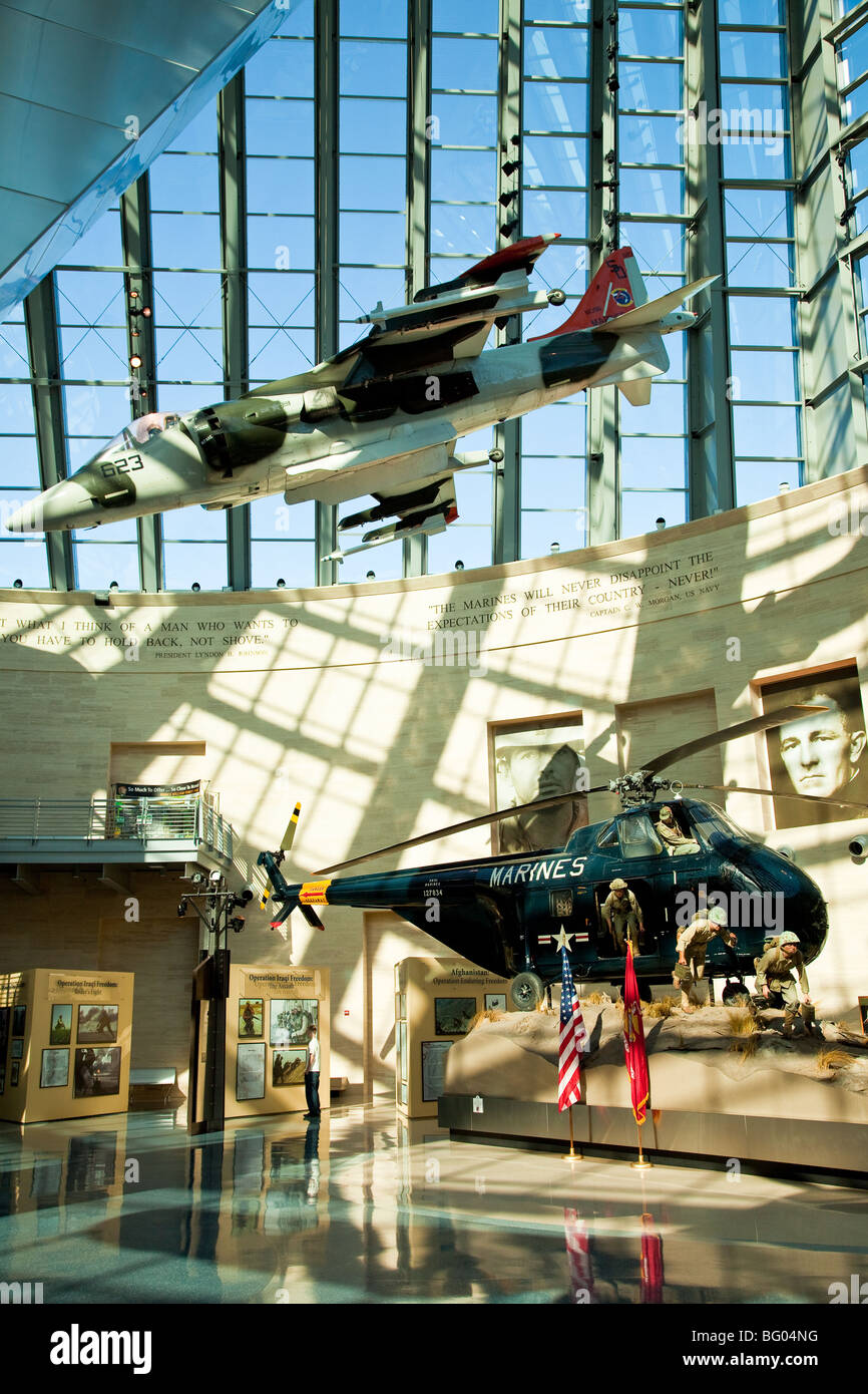 Exterior of the National Museum of the Marine Corps in Quantico, VA ...
