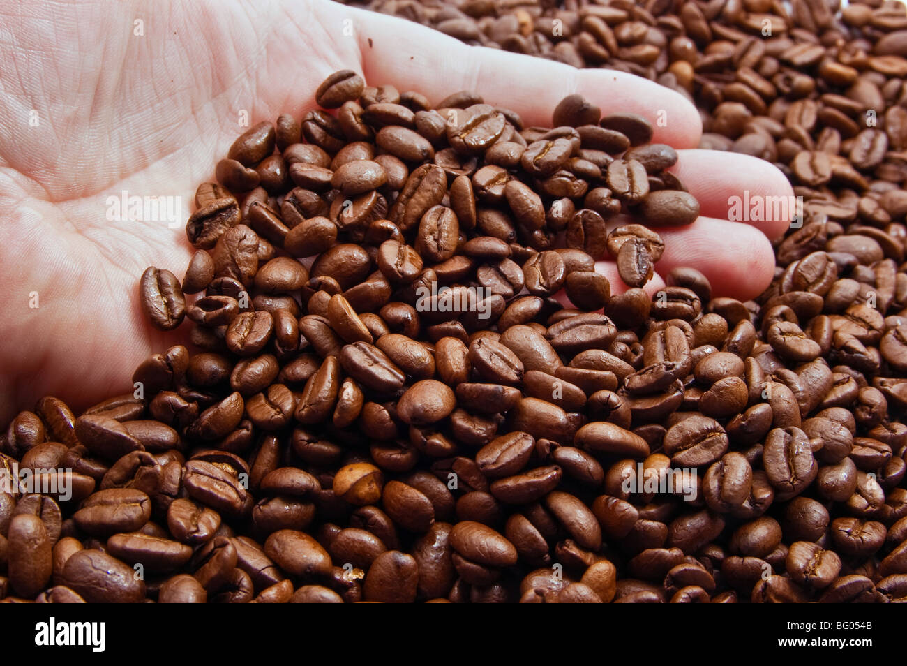 Hand in hand coffee hi-res stock photography and images - Alamy