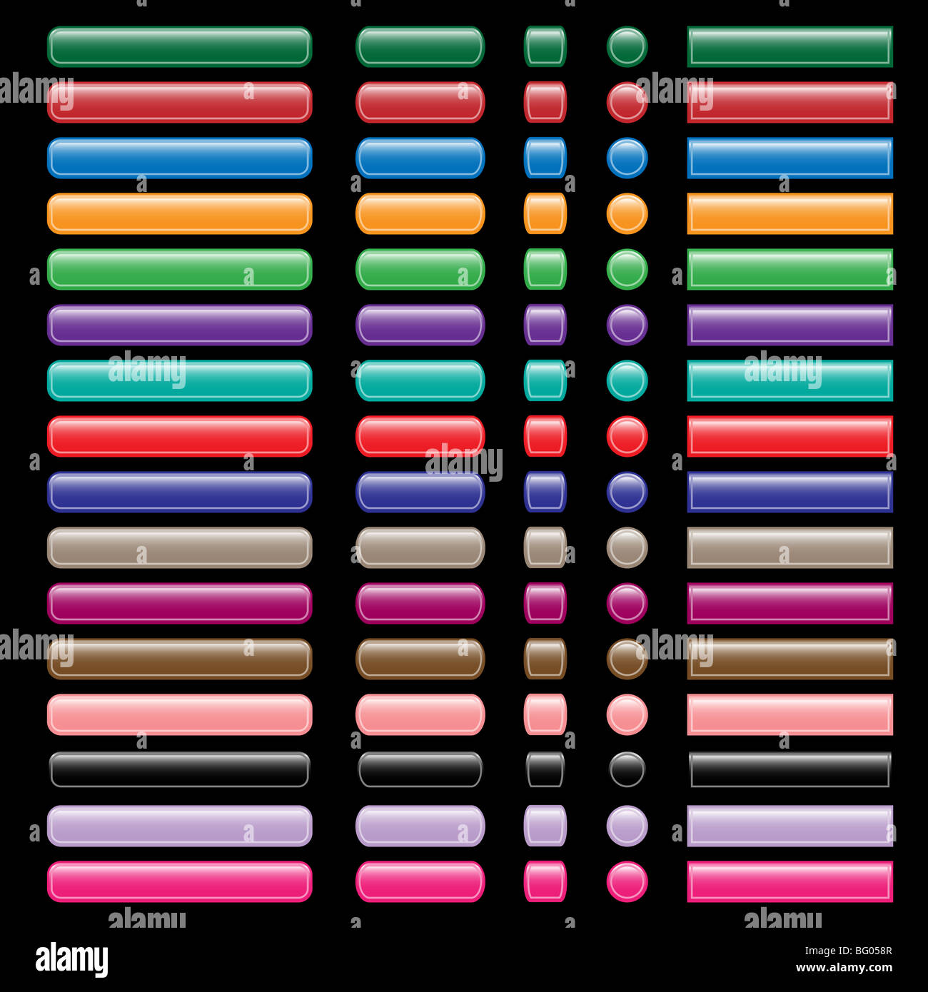 Layout buttons hi-res stock photography and images - Alamy