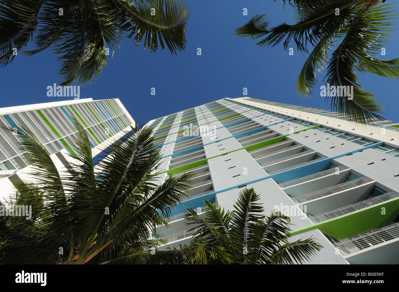 Skyscrapers in Downtown Miami, Florida Stock Photo - Alamy