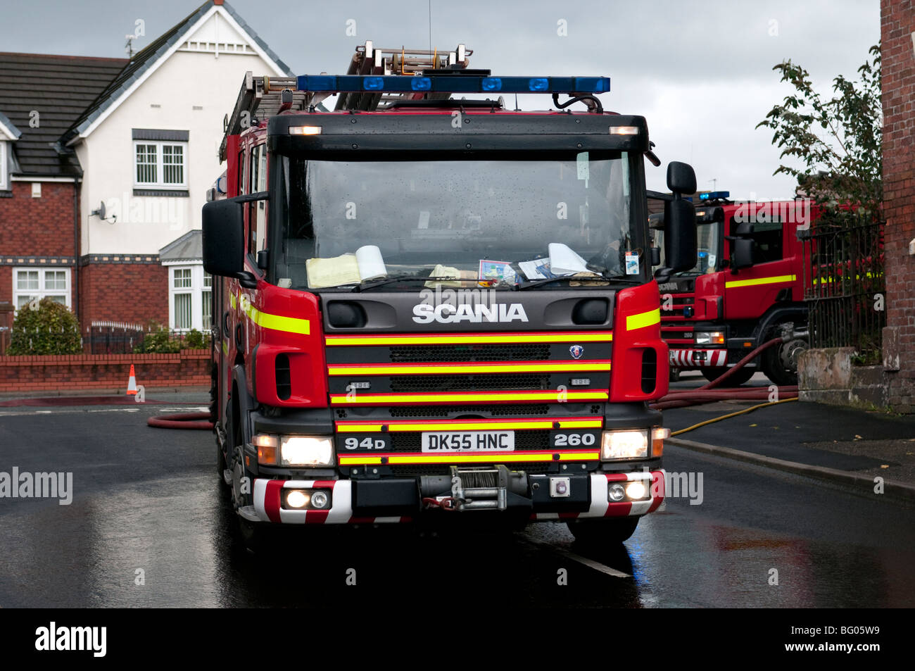 Scania fire engine hi-res stock photography and images - Alamy