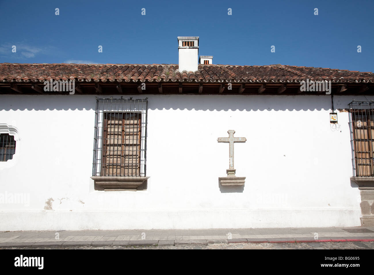 Colonial Architecture, Antigua, Guatemala Stock Photo - Alamy