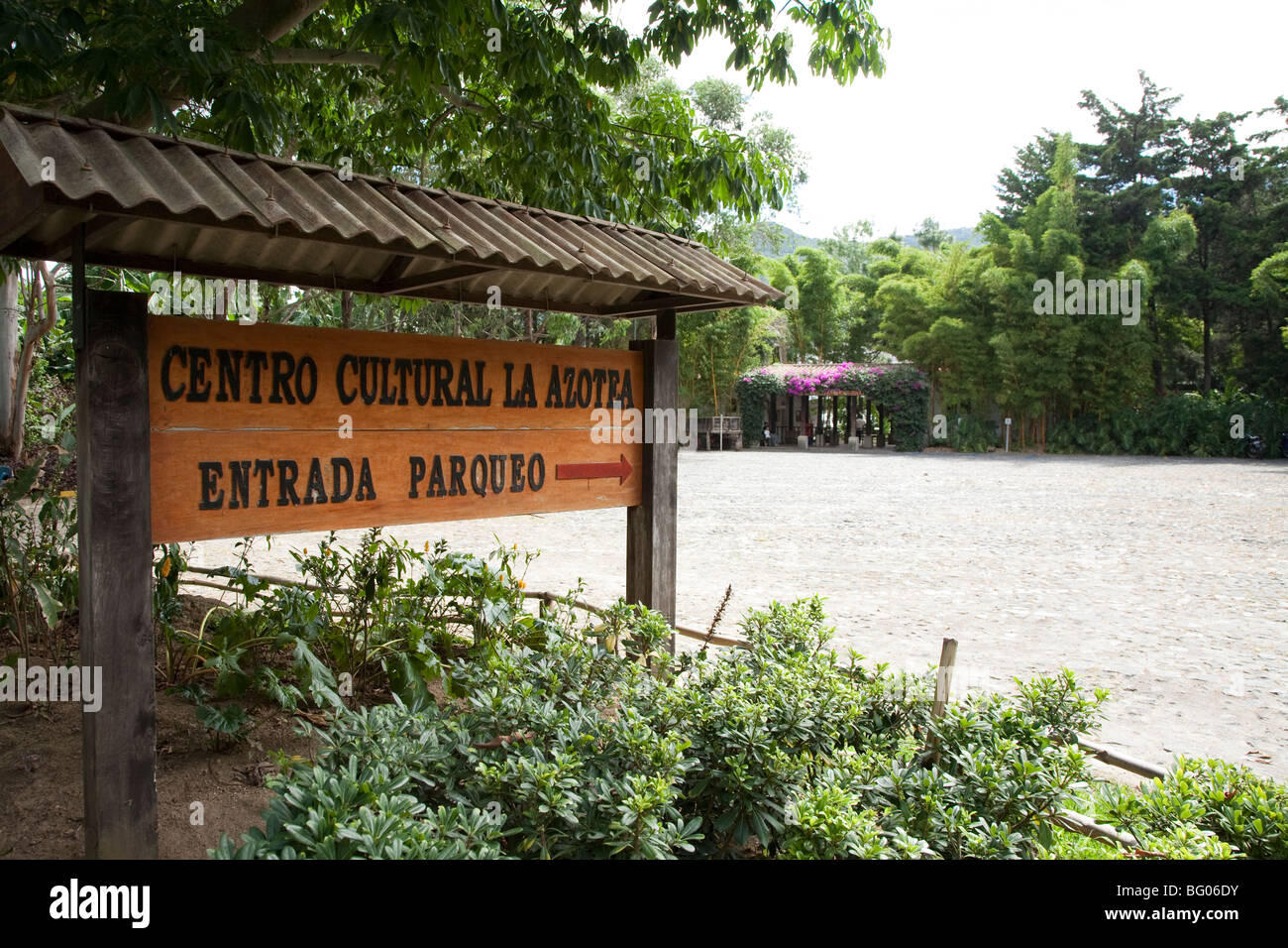Centro Cultural La Azotea in Jocotenango Antigua Guatemala Stock Photo ...