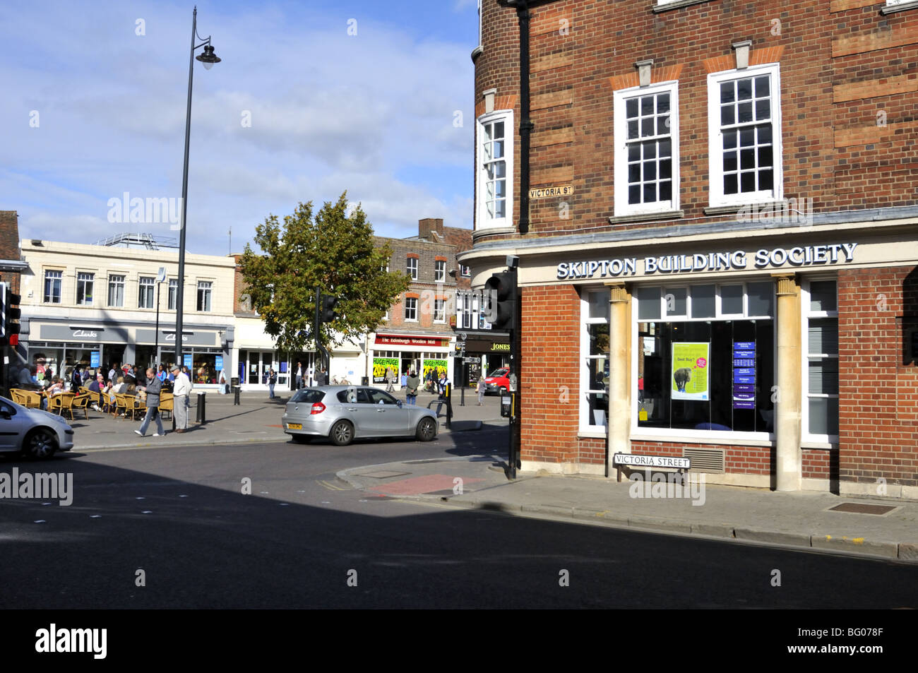 St albans town centre hi-res stock photography and images - Alamy