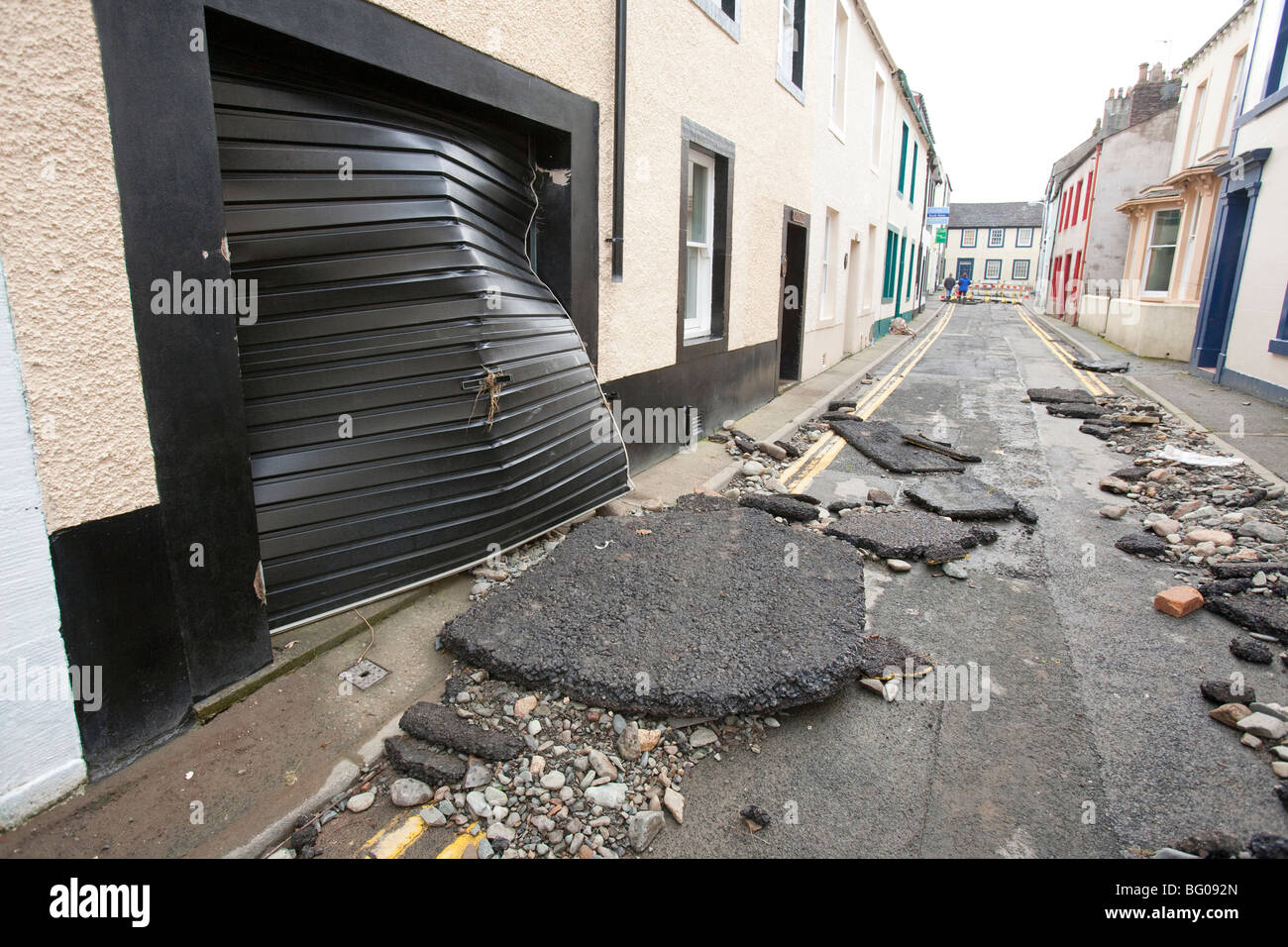 Cockermouth flooding november 2009 hi-res stock photography and images ...