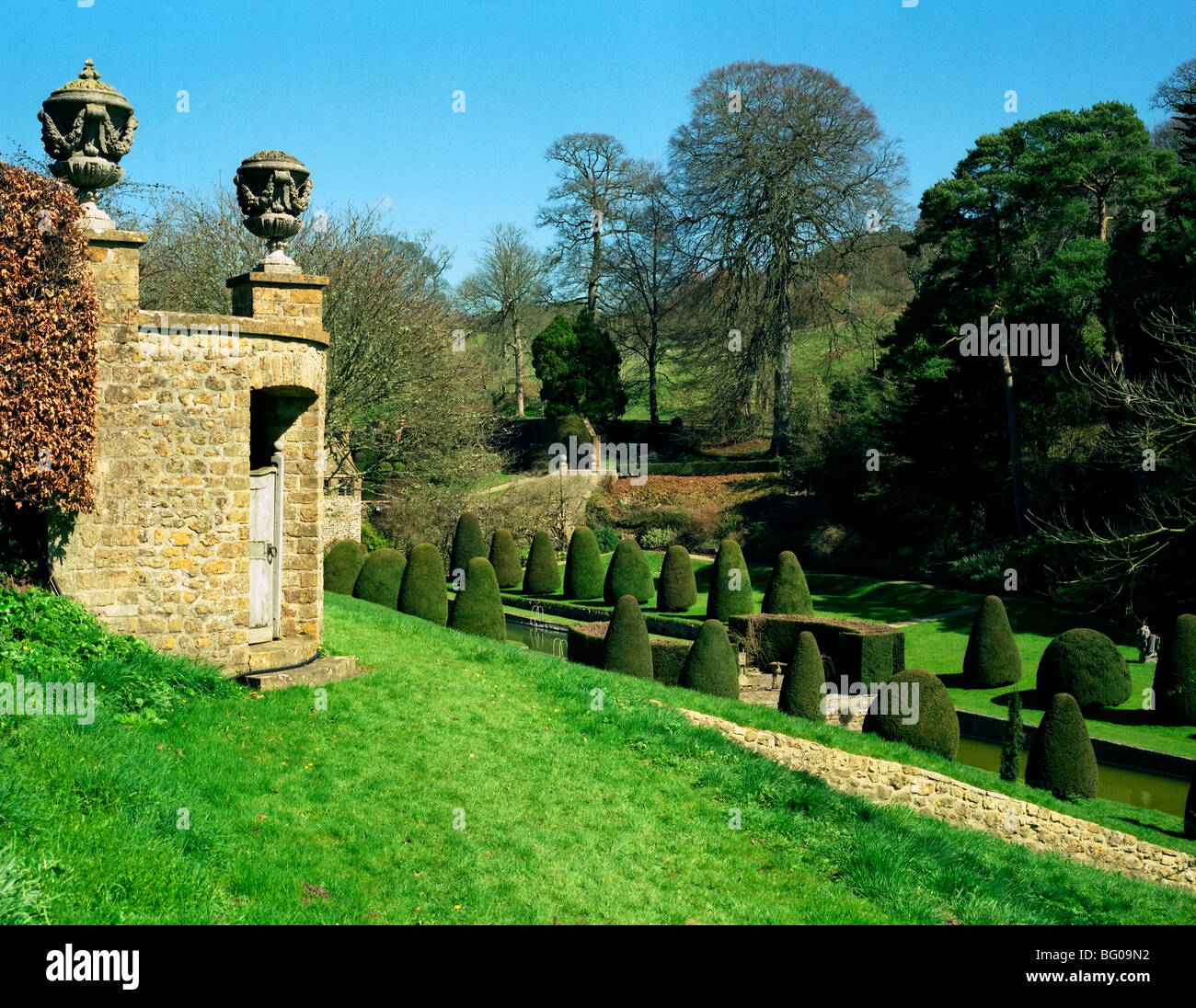 Mapperton gardens hi-res stock photography and images - Alamy
