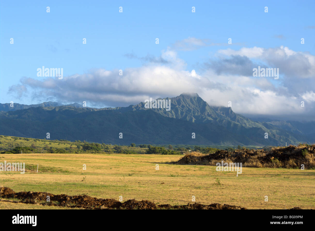 Kilohana Crater Kauai HI Stock Photo - Alamy