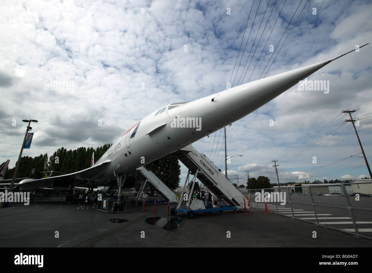 Concorde flight british airways hi-res stock photography and images - Alamy