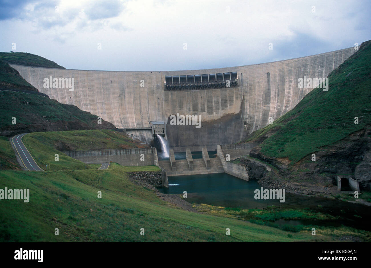 Katse Dam, Highlands Water Project, Lesotho Stock Photo - Alamy