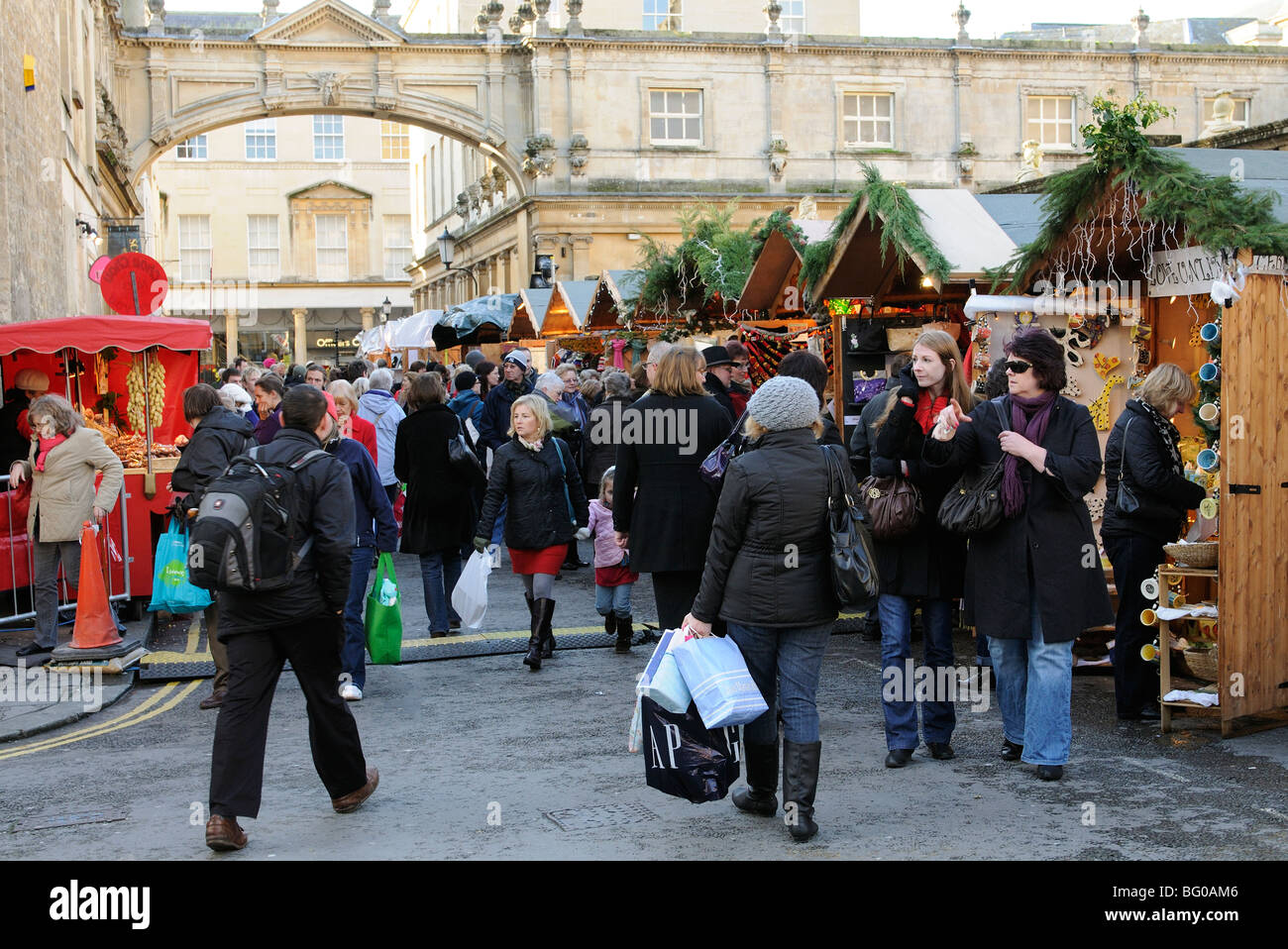 Bath city centre christmas market hi-res stock photography and images ...