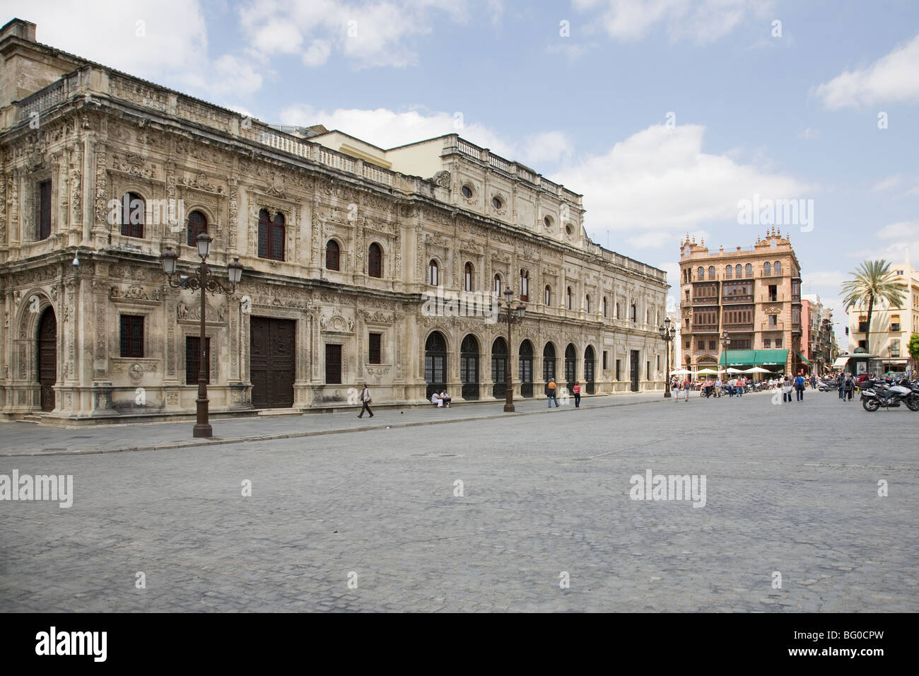 Facade building seville spain hi-res stock photography and images - Alamy