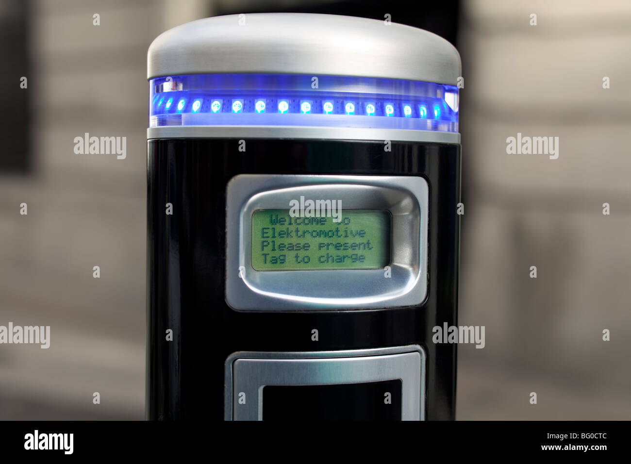 Electric vehicle charging bay, London, UK Stock Photo - Alamy