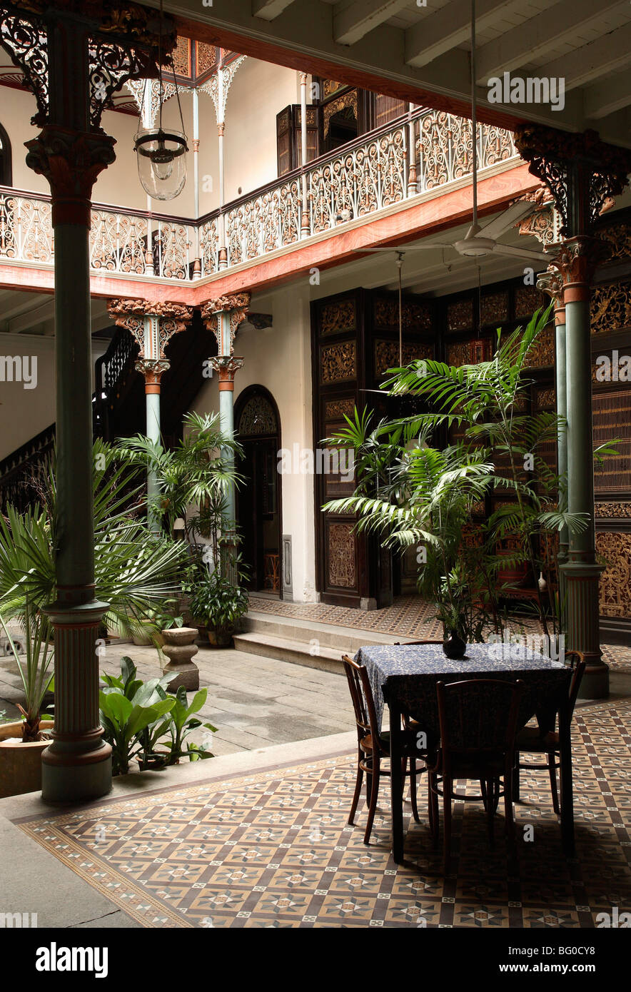 Cheong Fat Ze Mansion in Penang, Malaysia, Southeast Asia, Asia Stock ...