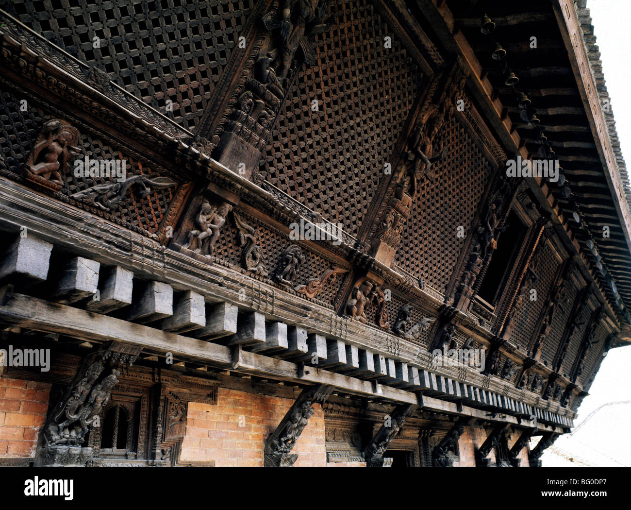 Basantapur Tower, Royal Palace of Kathmandu, Nepal, Asia Stock Photo ...