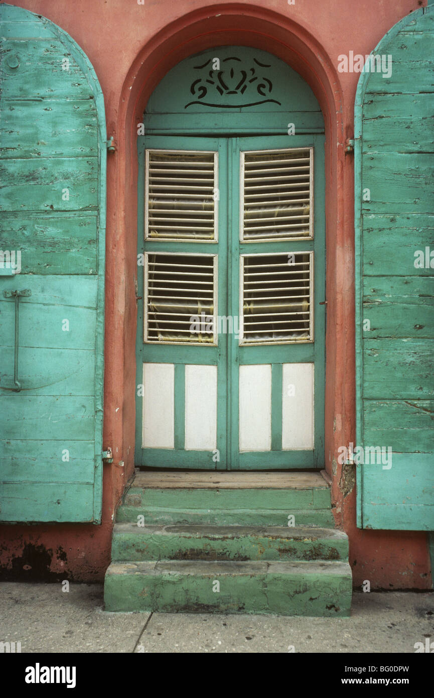 Door, Port au Prince, Haiti Stock Photo - Alamy