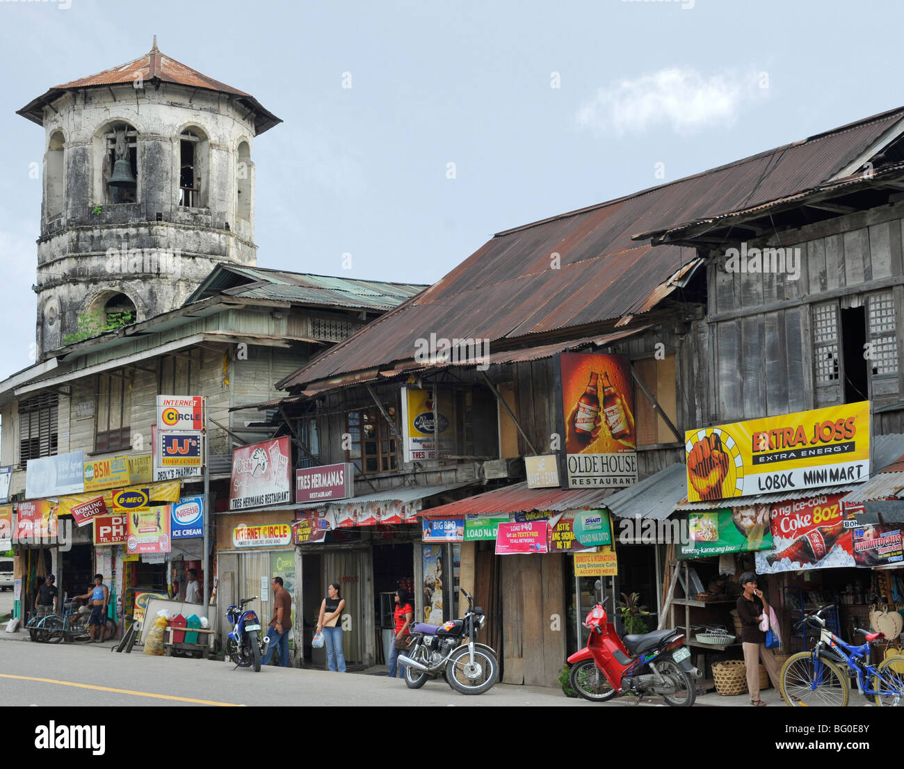 Market in Loboc, Bohol, Philippines, Southeast Asia, Asia Stock Photo ...