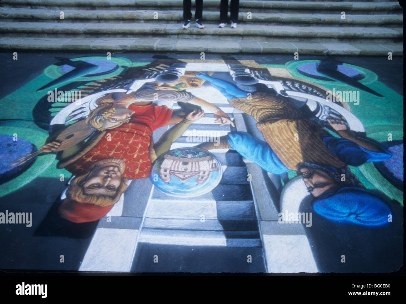 The Italian tradition of chalk drawing comes to Santa Barbara ...