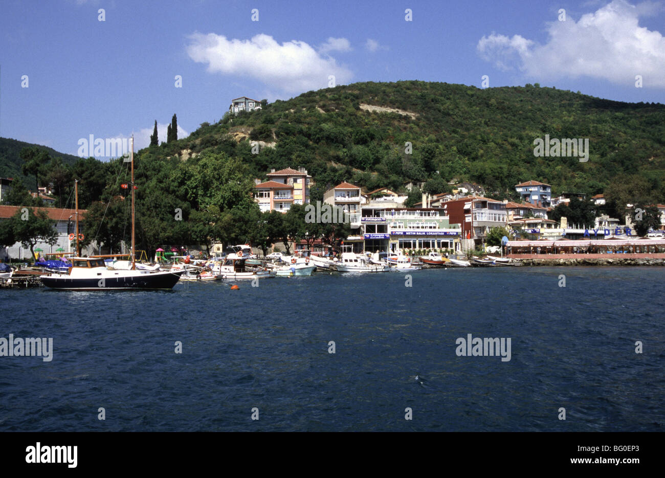 Rumeli Kavagi on the Bosphorus Turkey Stock Photo - Alamy