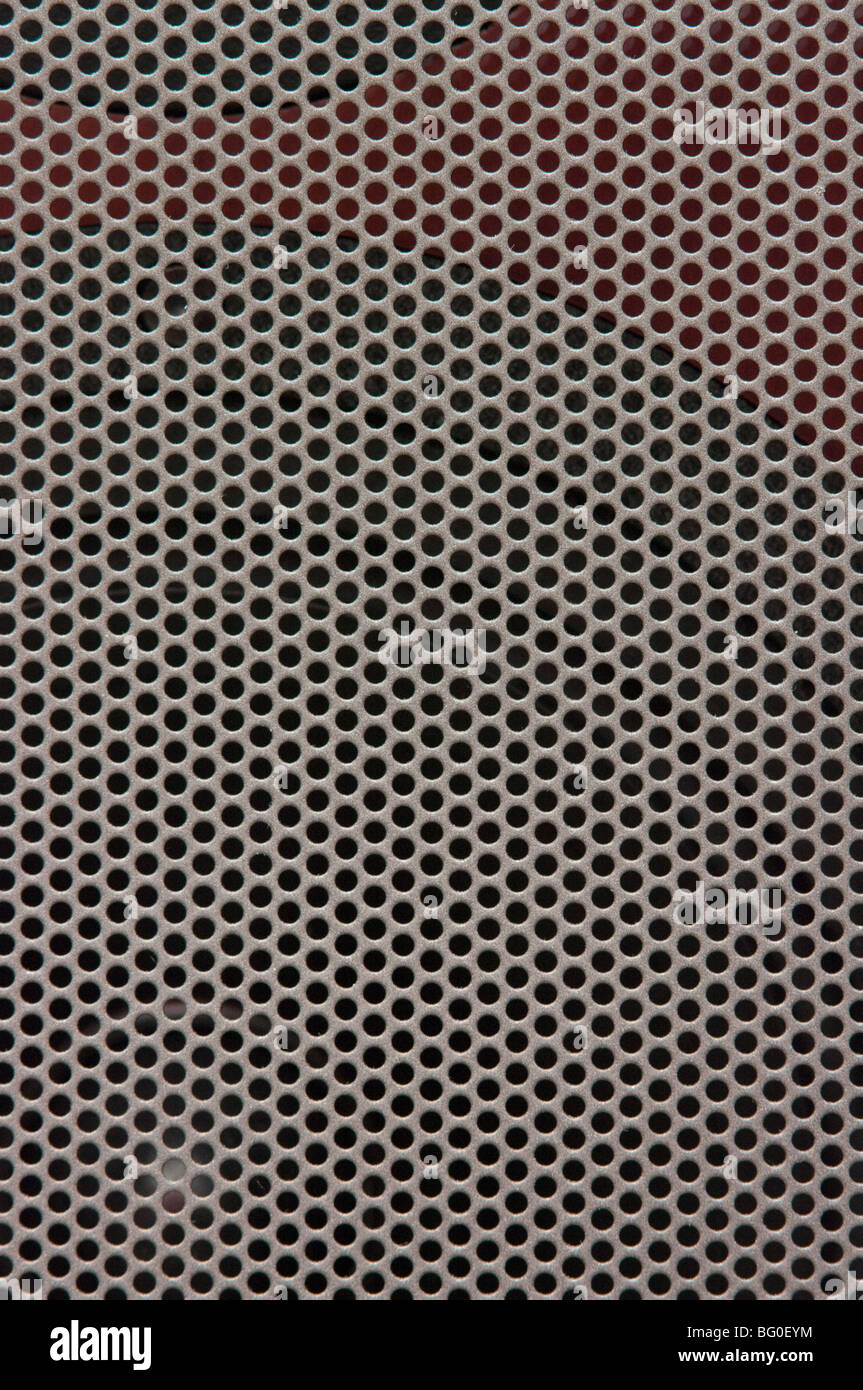 Black metal texture holes hi-res stock photography and images - Alamy