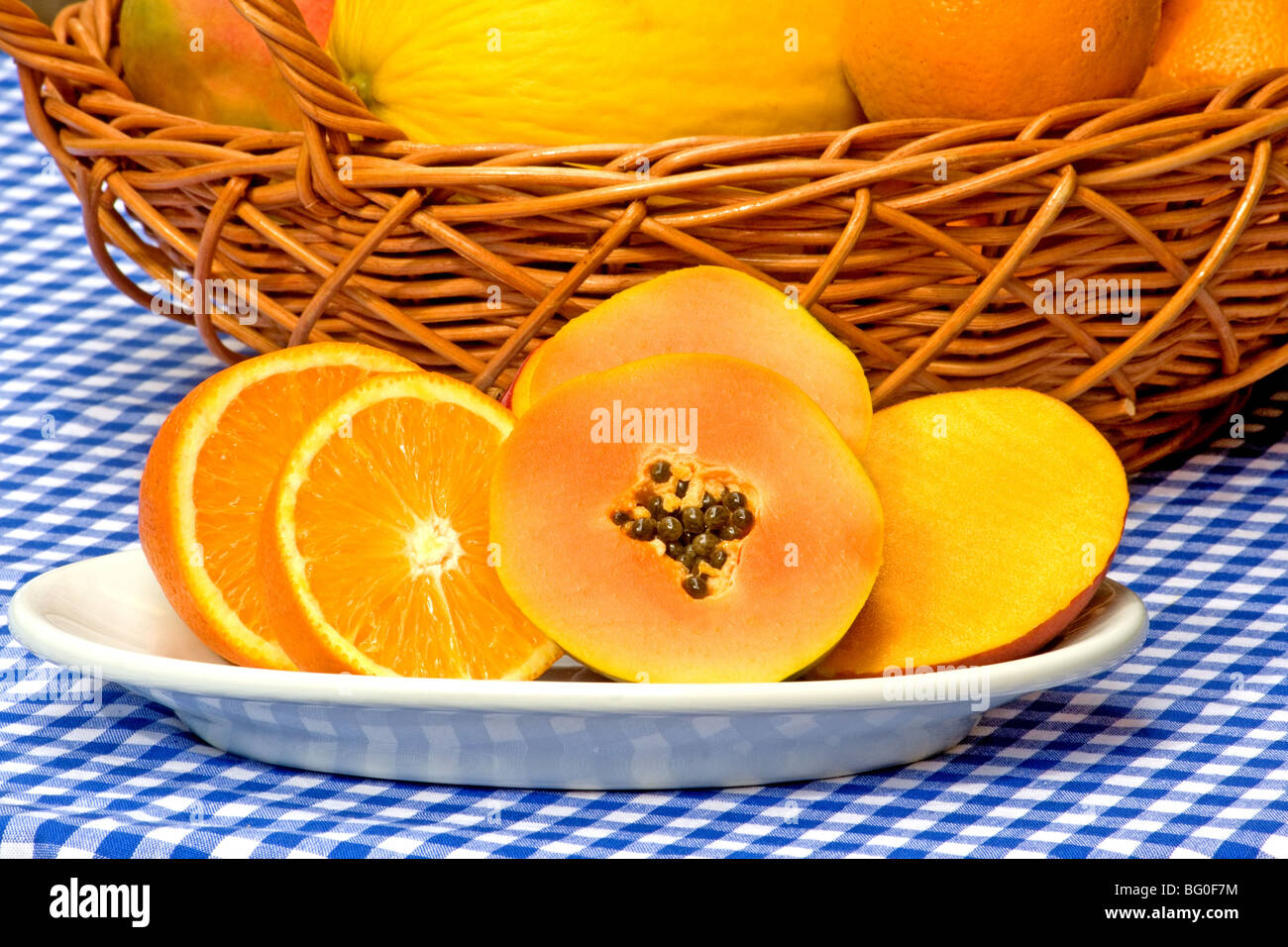 Yellow fruits close-up Stock Photo - Alamy