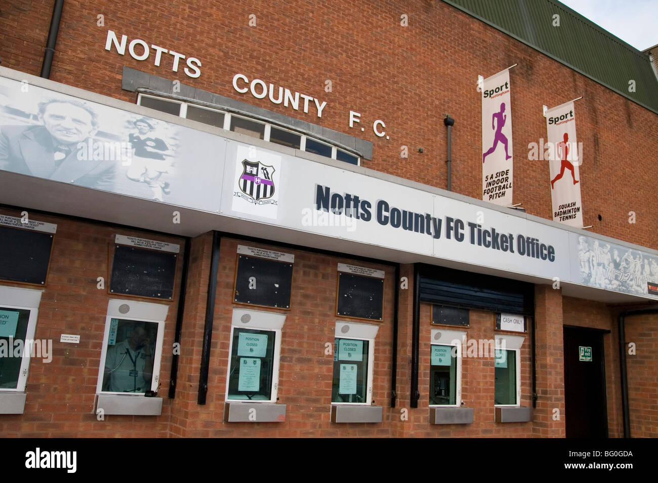 Notts county football fans hi-res stock photography and images - Alamy