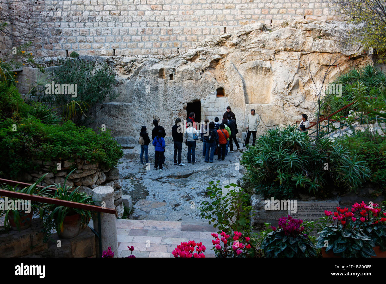 The Garden Tomb in East Jerusalem Stock Photo - Alamy