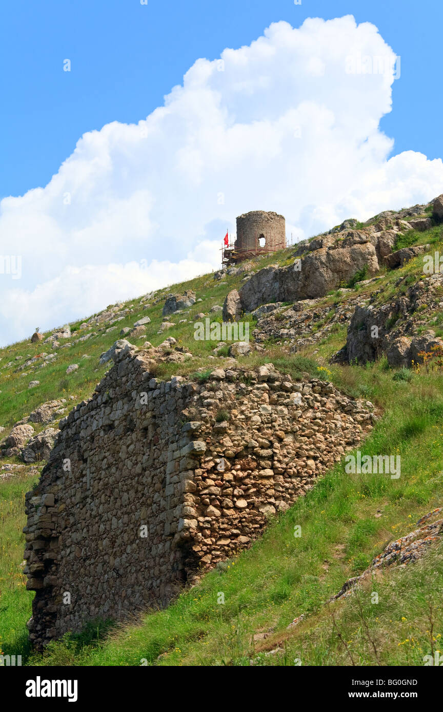 Balaklava and its genoese towers hi-res stock photography and images ...