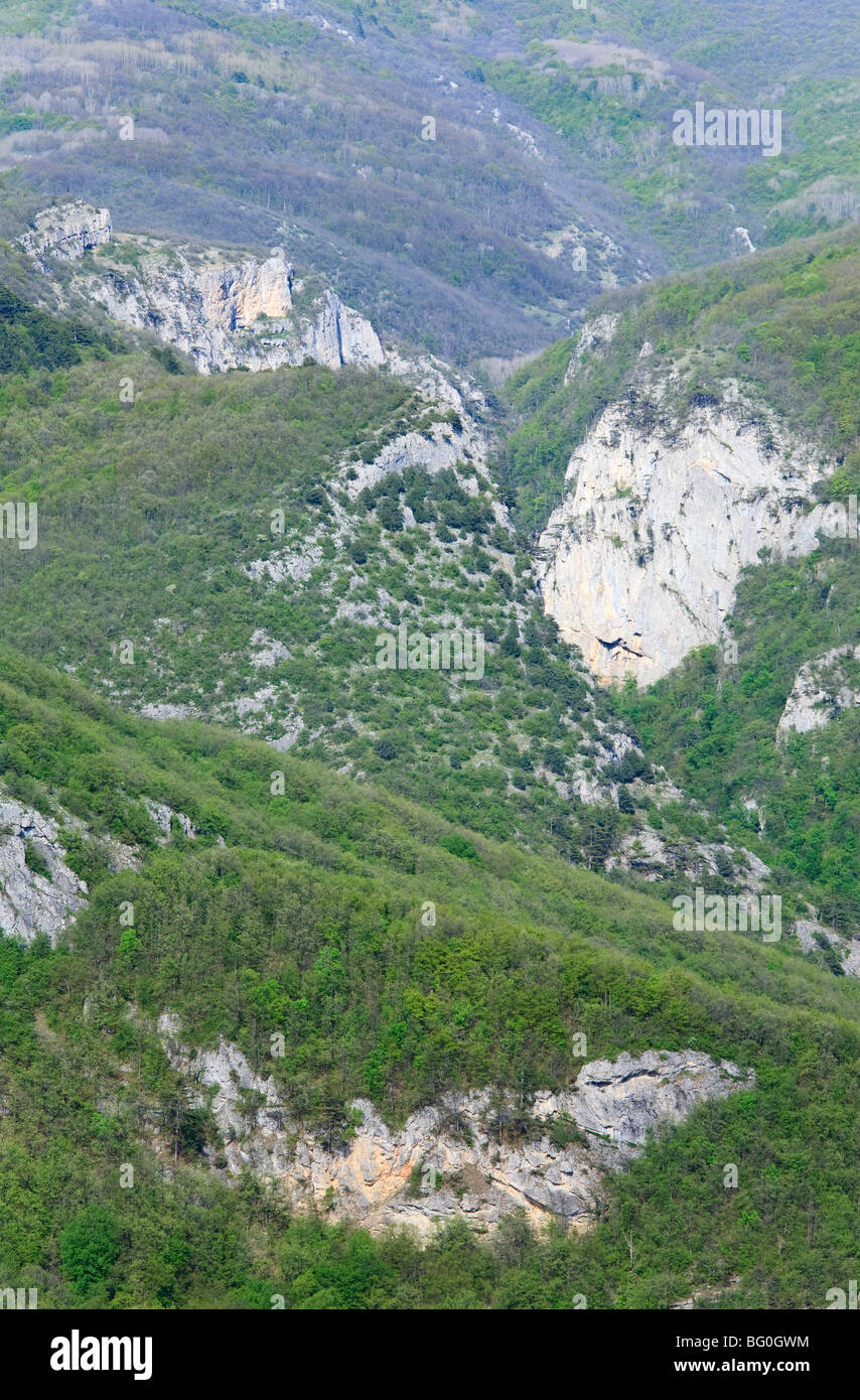Summer Crimea Mountain landscape (Ukraine). Great Crimean Canyon Stock ...
