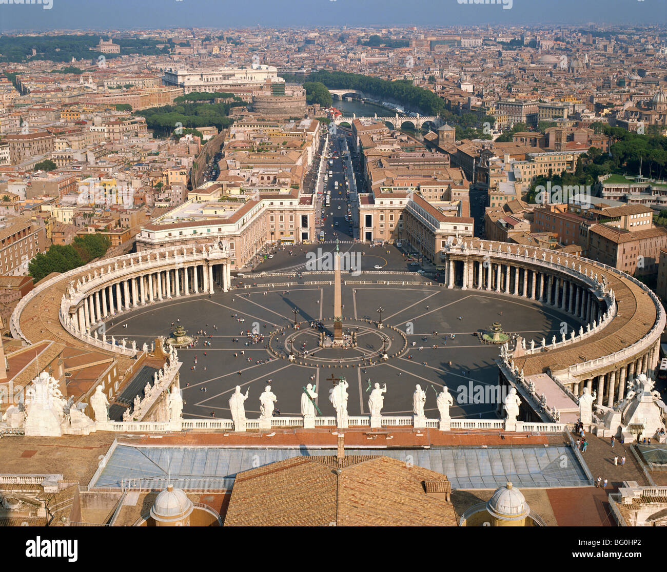 St. Peter's Square, Rome, Lazio, Italy, Europe Stock Photo - Alamy