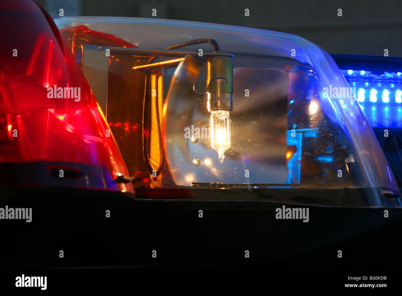 Police lights united states hi-res stock photography and images - Alamy