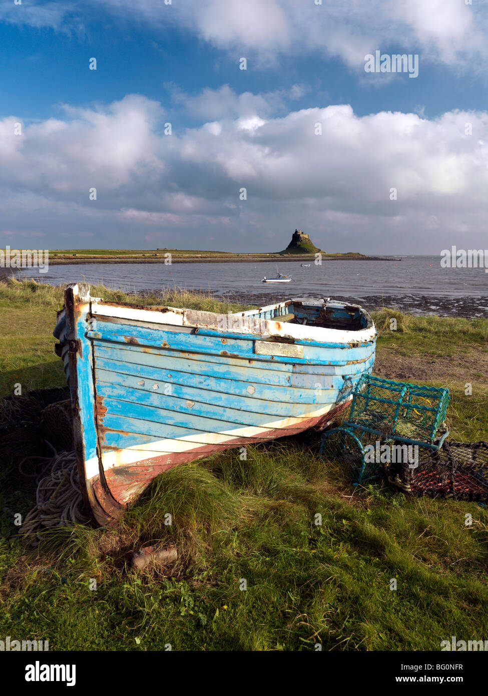 Old coble boat hi-res stock photography and images - Alamy