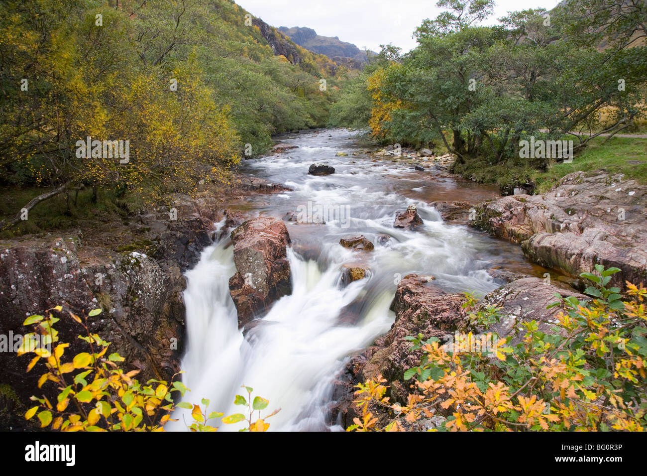 The lower falls on glen nevis hi-res stock photography and images - Alamy
