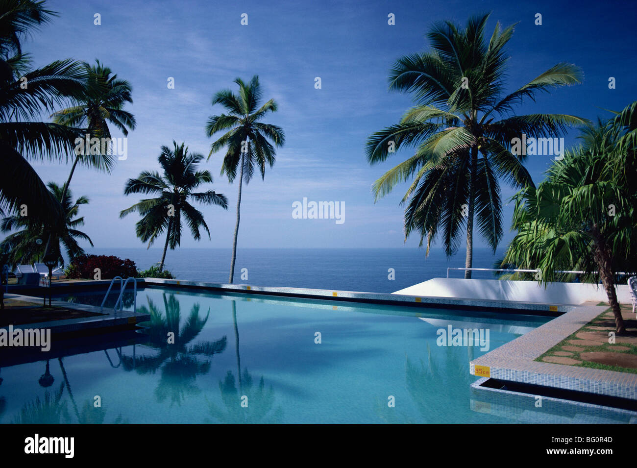Hotel swimming pool, Kovalam, Kerala state, India, Asia Stock Photo - Alamy